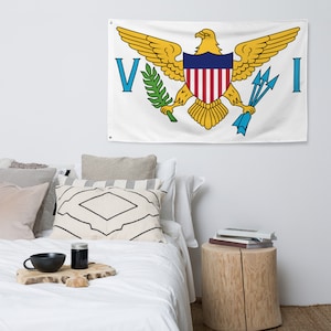 U.S. Virgin Islands Flag, 3x5 Large Caribbean Flags, High Quality USVI ...