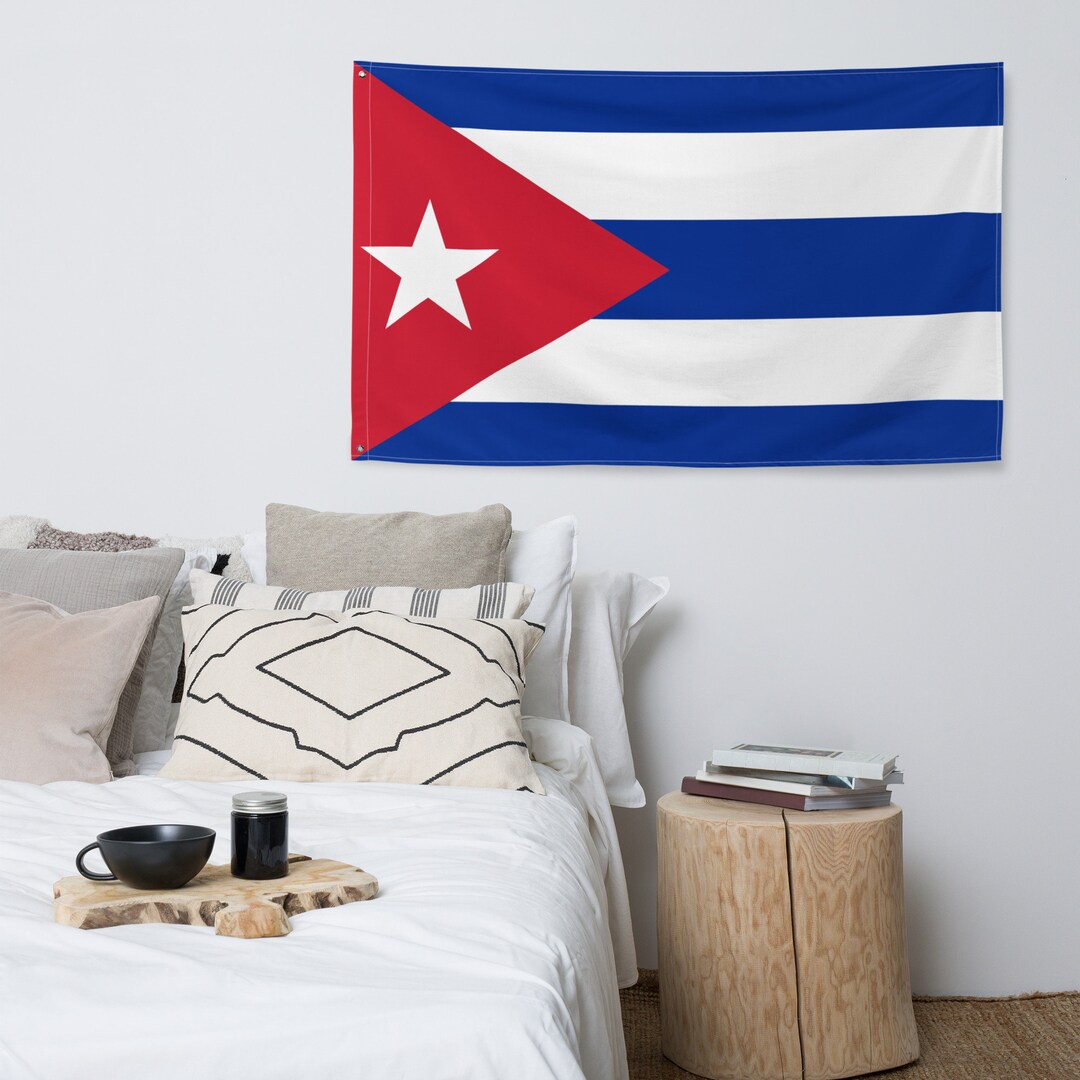 Cuba Flag, 3x5 Large Caribbean Flags, High Quality Flag With Grommets ...