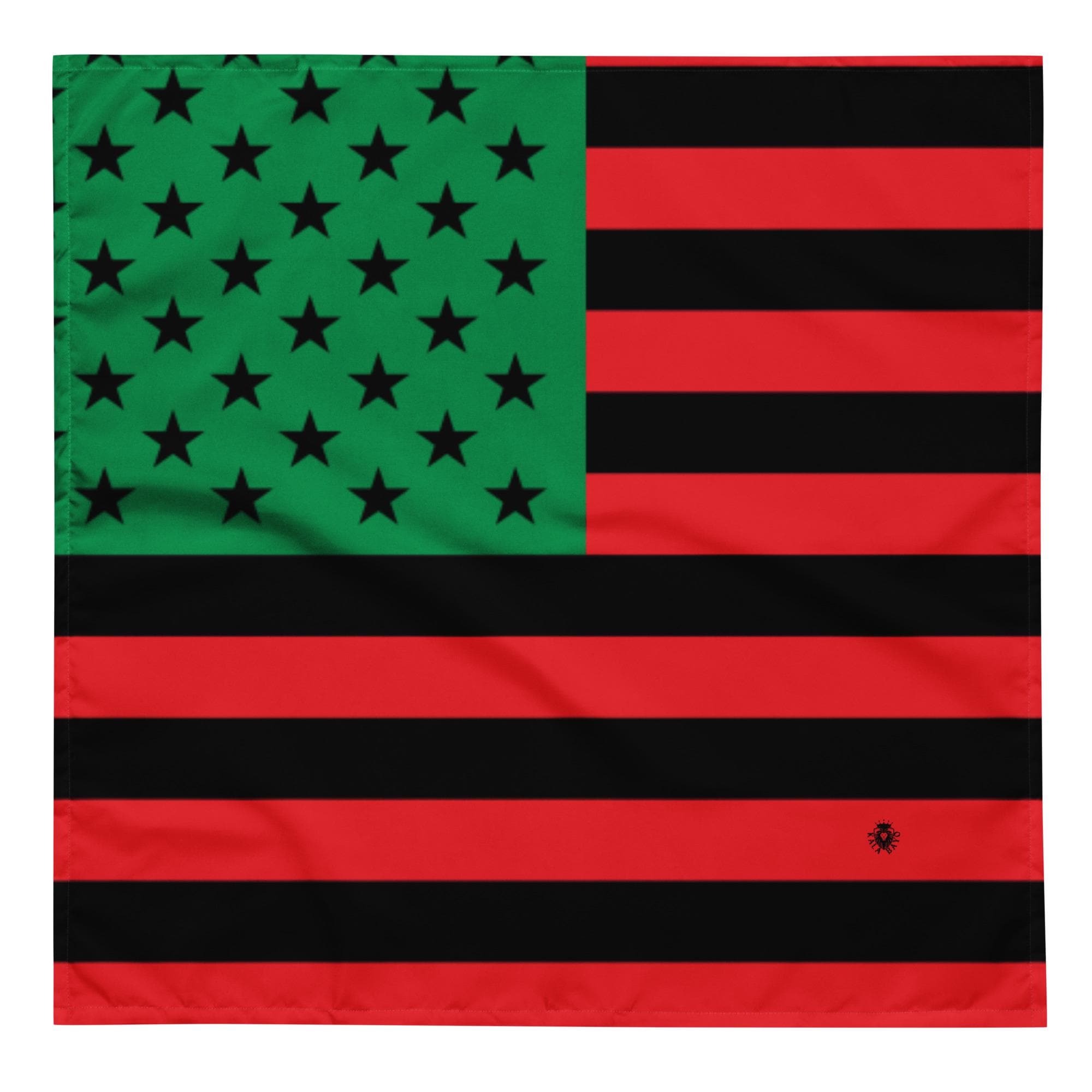 African American Flag Bandana - Black American Flags - Soft and ...