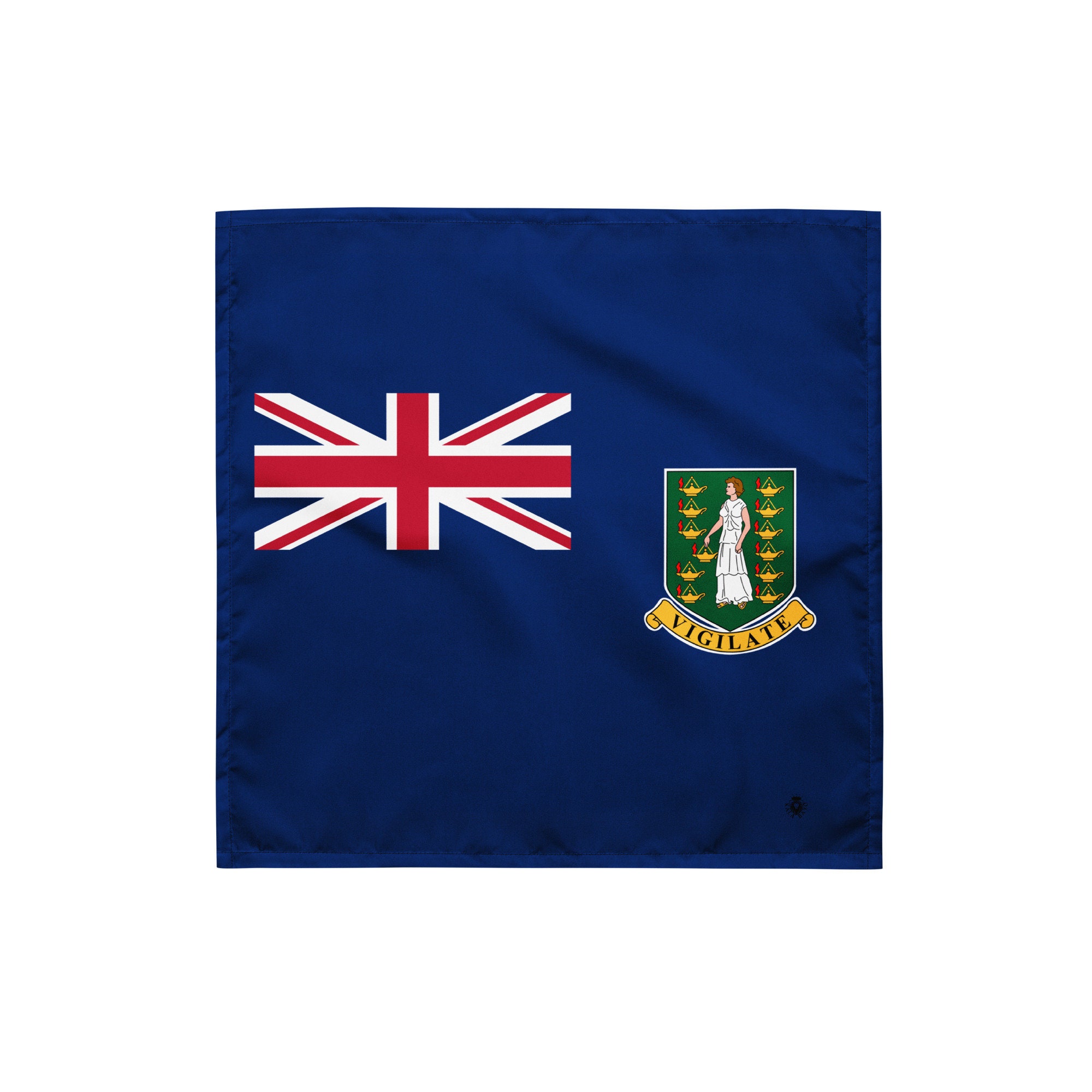 British Virgin Islands Flag Bandana Caribbean Flags Soft and Washable ...