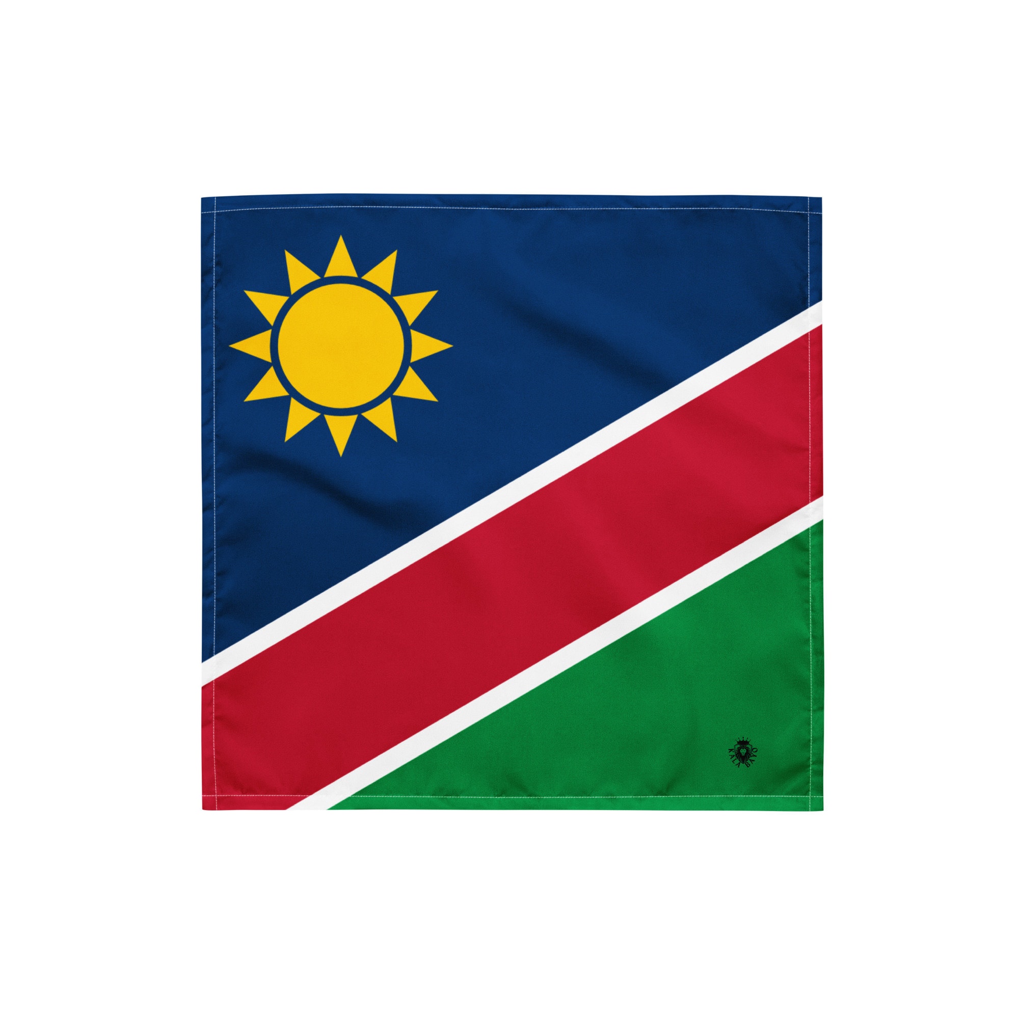 Namibia Flag Bandana - African Flags - Soft and Washable - Headscarf ...