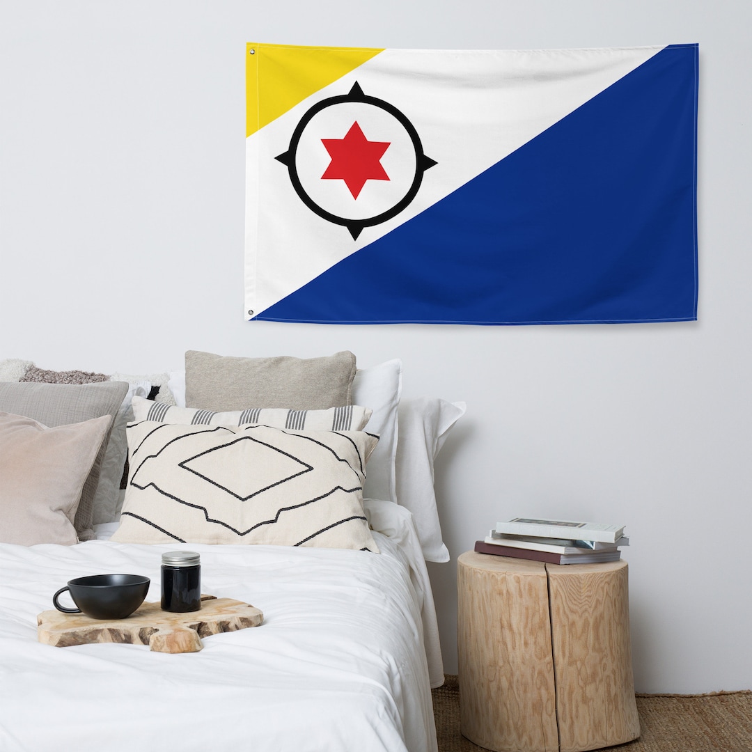 Bonaire Flag, 3x5 Large Caribbean Flags, High Quality Flag With ...