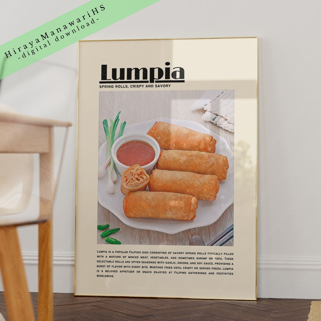 Lumpia, Filipino Food, Food Culture, Philippines Art, Filipino Art ...