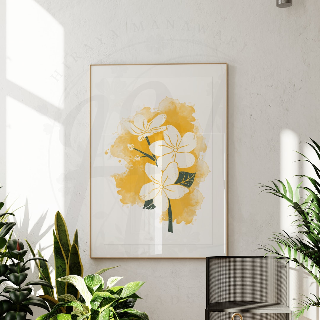 Philippine National Flower, Sampaguita, Pinoy Art, Philippines Art ...