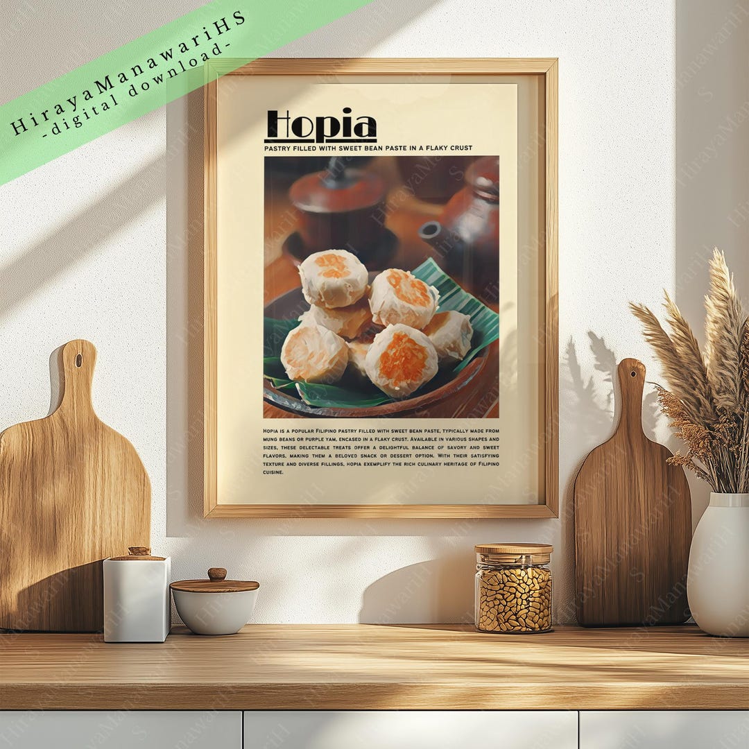 Hopia, Filipino Food, Food Culture, Philippines Art, Filipino Art Decor ...