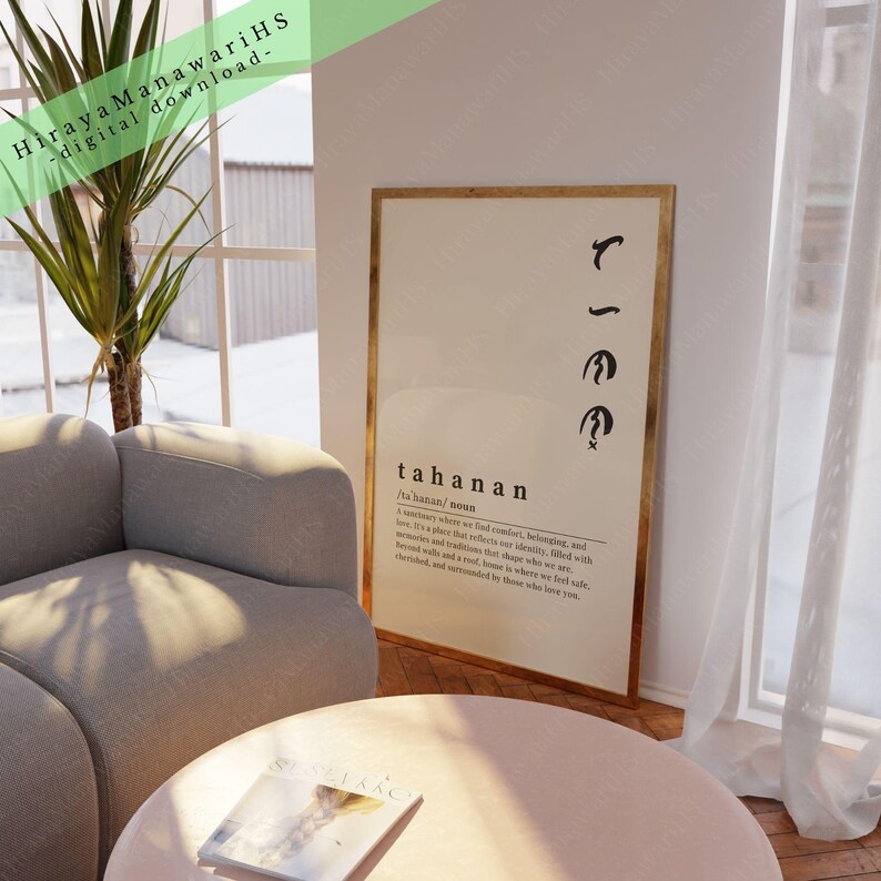 Printable Filipino Baybayin Script and Definition Wall Art - Tahanan ...