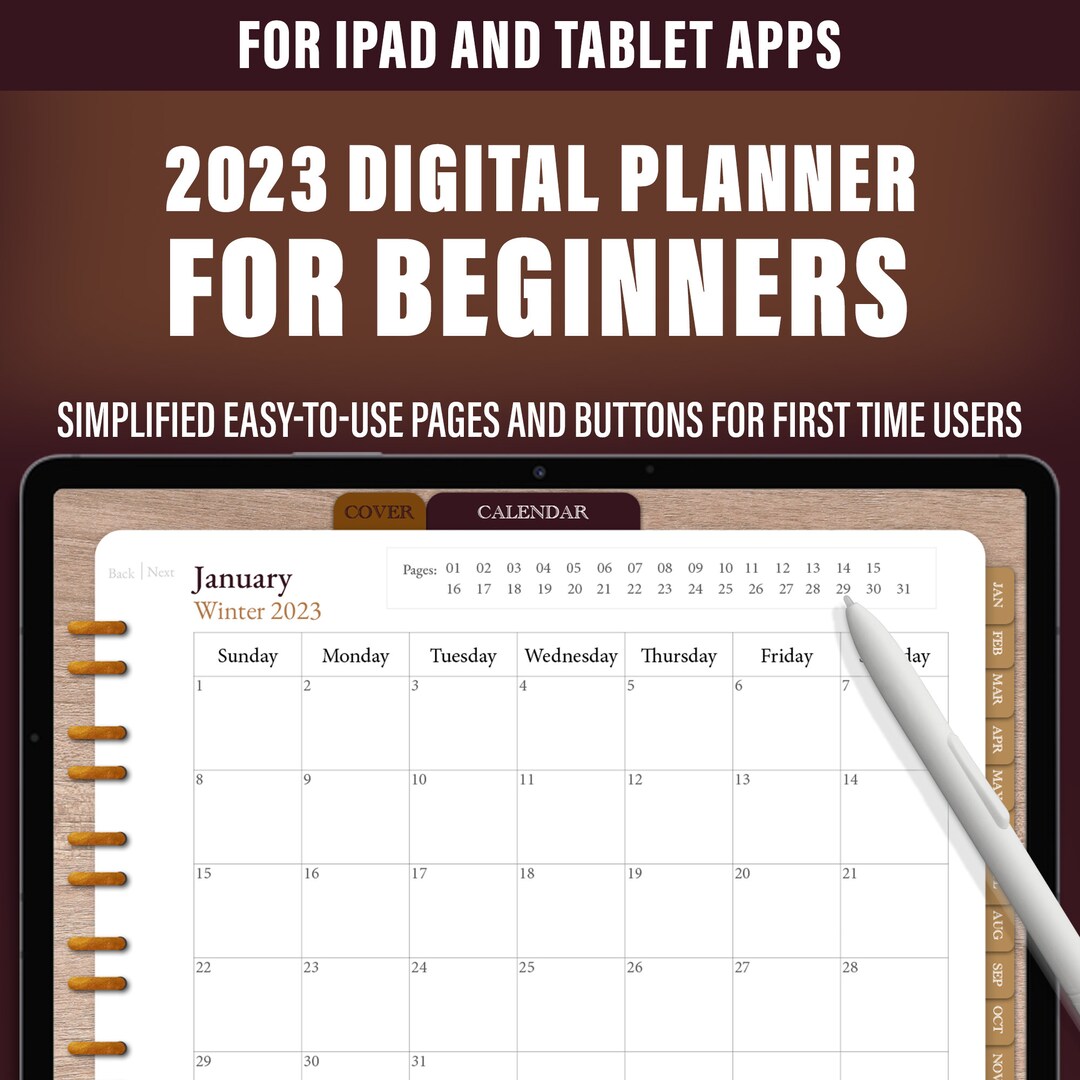 Digital Planner 2023 goodnotes Planner, iPad Planner, Notability ...