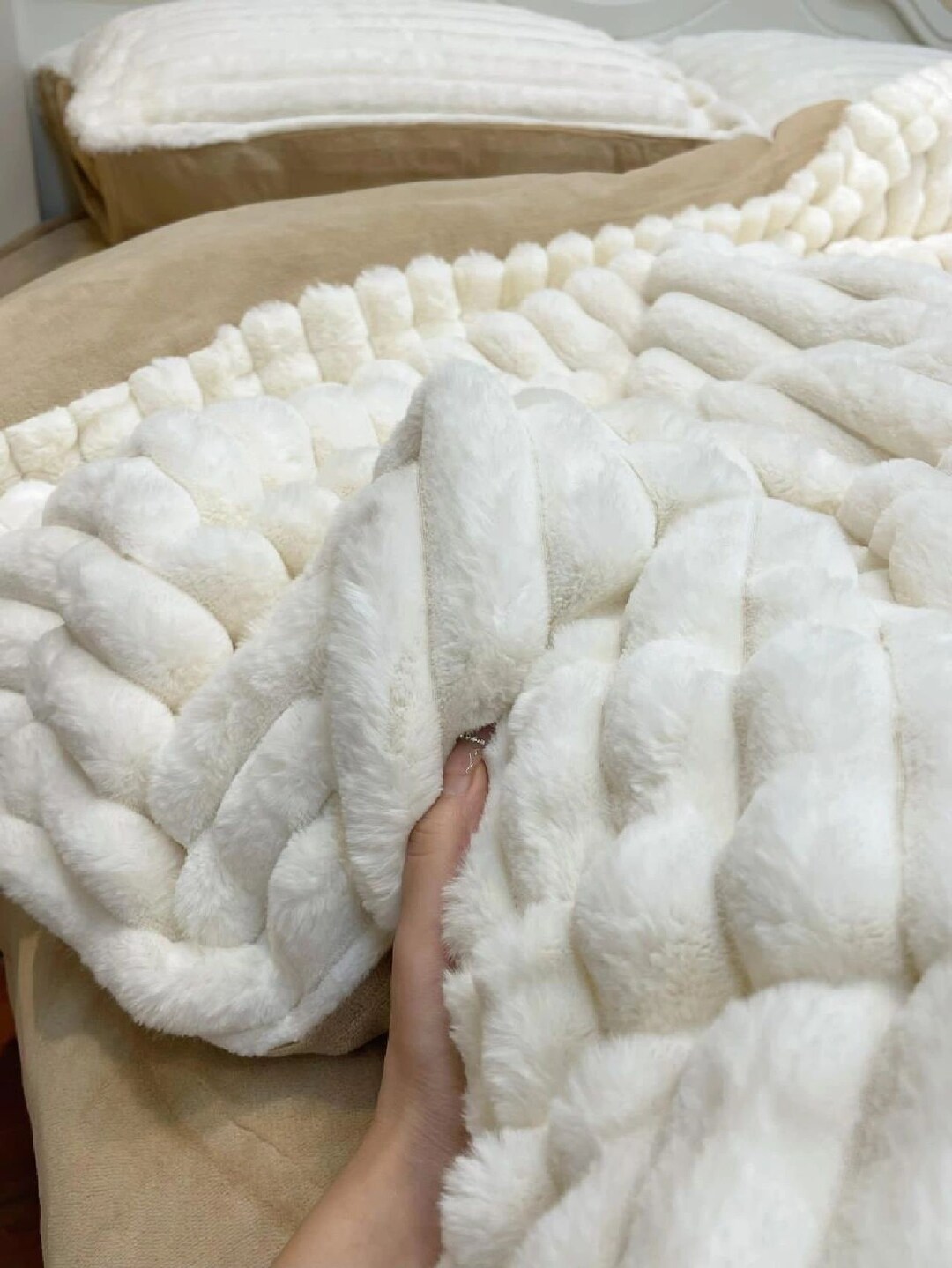 Rabbit Fleece, Super Thick, Blanket, Custom Blanketsoft Throw Blanket ...