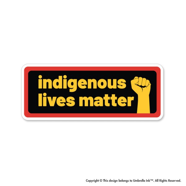 Indigenous Lives Matter Sticker - Etsy