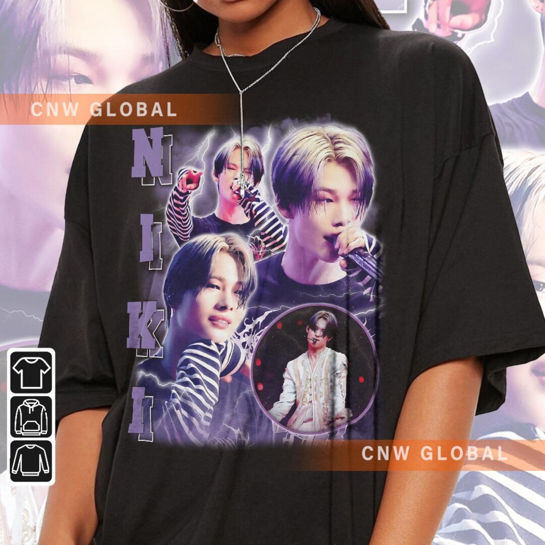 Enhypen Niki Kpop Shirt World Tour Fate 2023 Tee Engene - Etsy