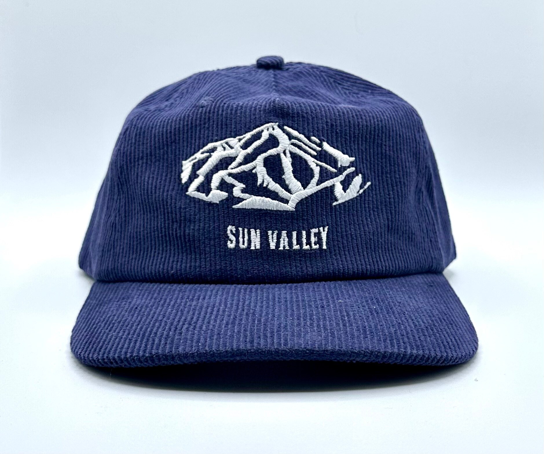 Sun Valley-idaho-vintage Design Hat - Adjustable Corduroy Snapback - Etsy
