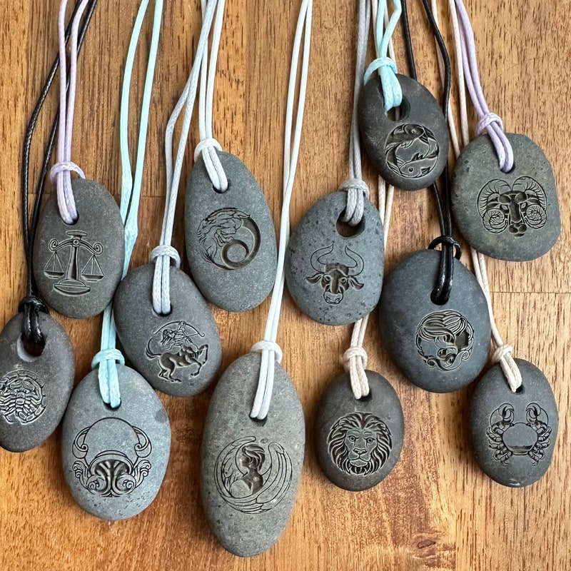 Engraved Stone - Etsy