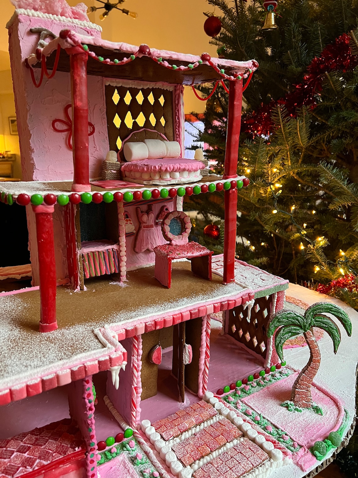 Barbie Dreamhouse - Gingerbread Template (printable) - Etsy