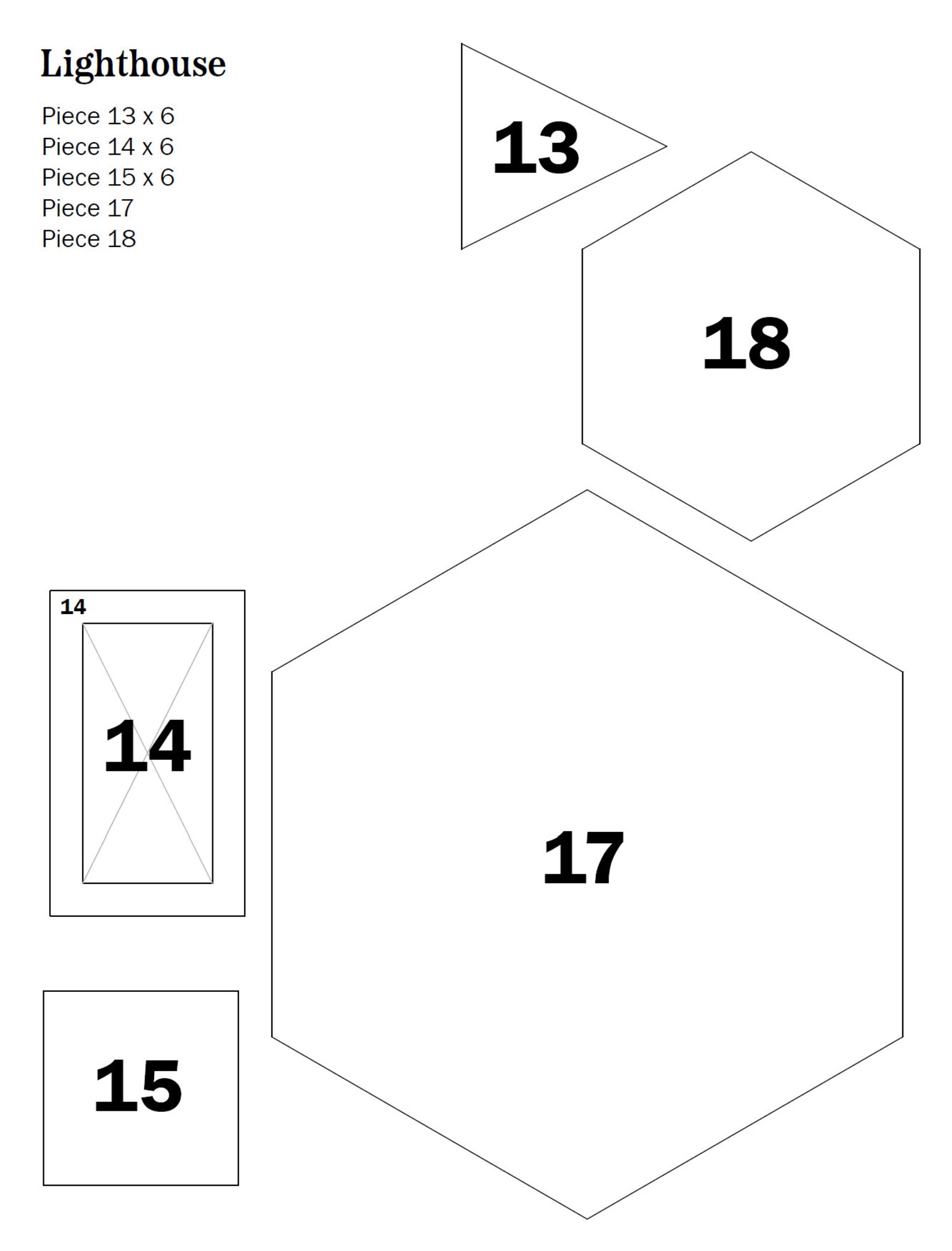 Gingerbread House Template - Lighthouse (printable) - Etsy