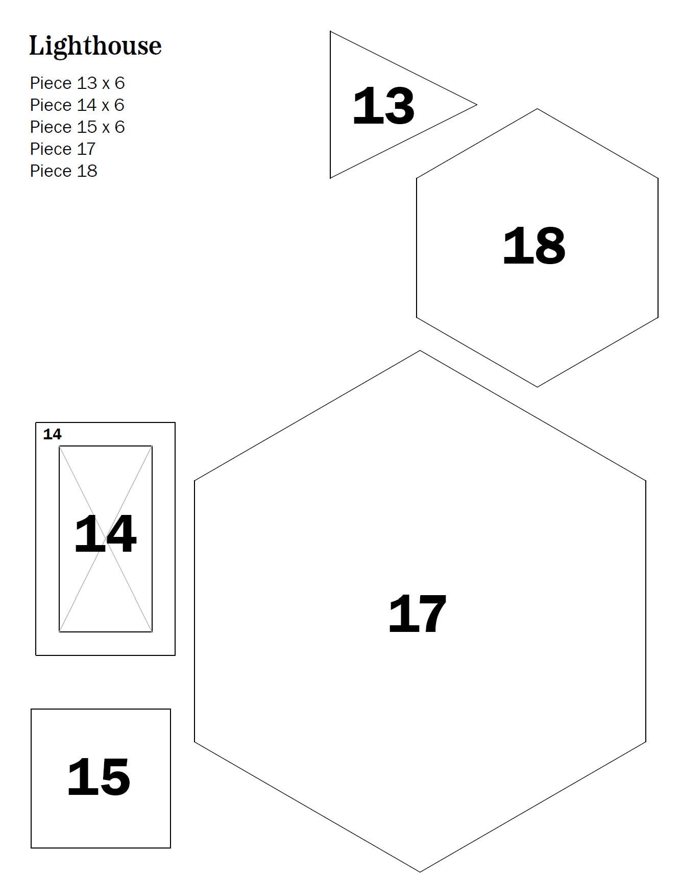 Gingerbread House Template - Lighthouse (printable) - Etsy