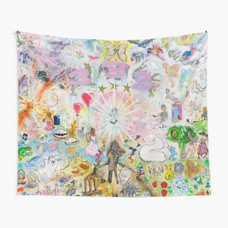 333 Bladee Album Cover Tapestry Meme Tapestries Funny Tapestry - Etsy
