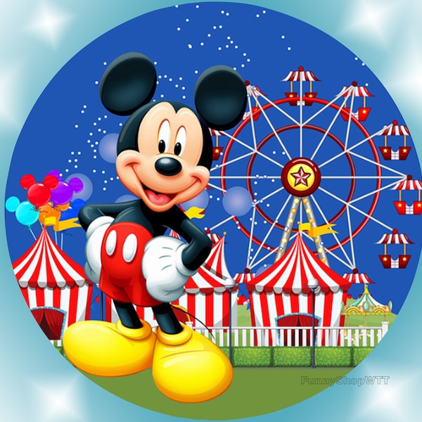 Mickey Mouse Circus - Etsy