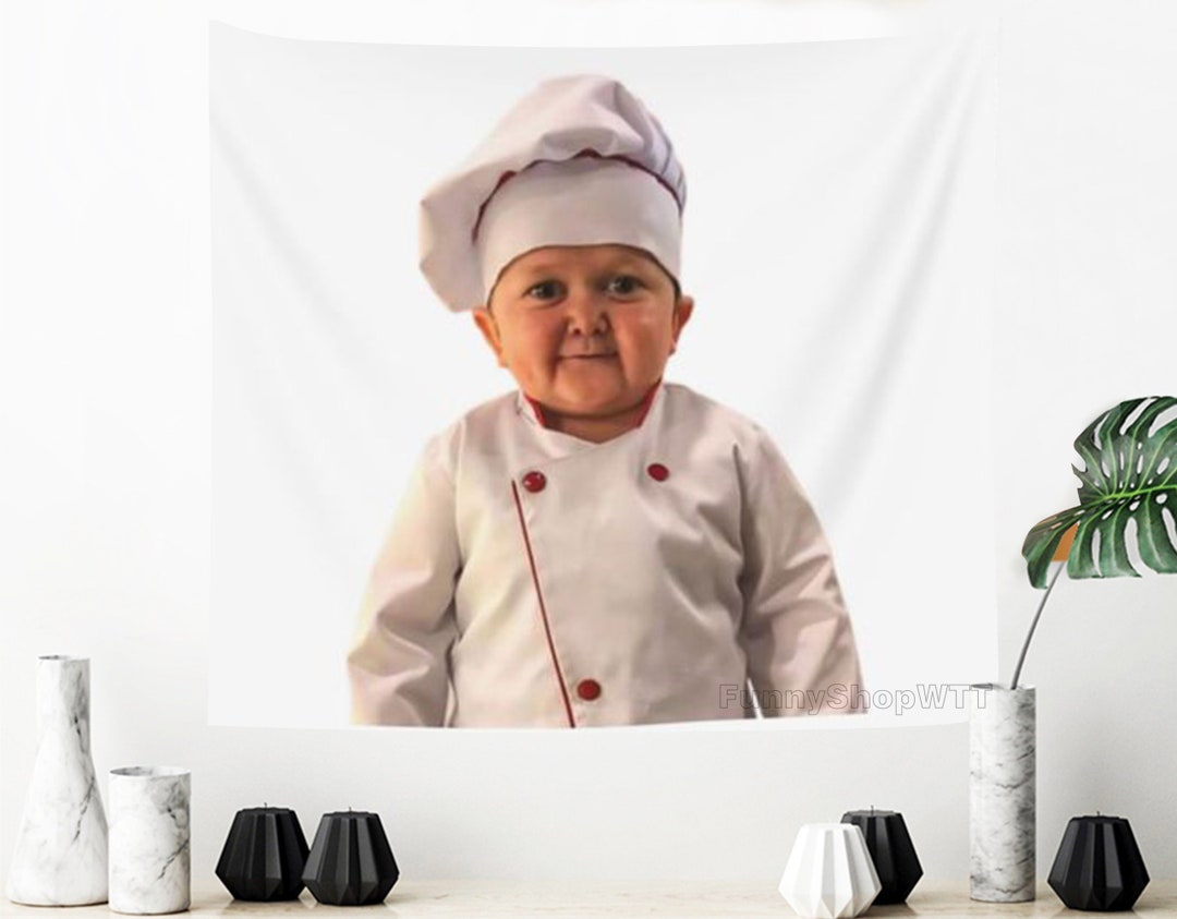 Hasbulla Chef Cooking Tapestry Cute Funny Tapestry Meme Tapestries for ...