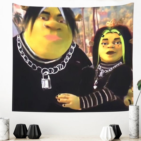 Weird Shrek Art - Etsy