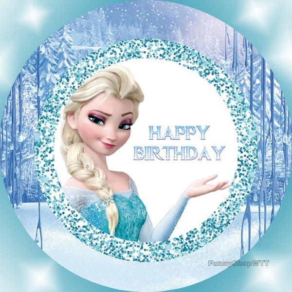 Frozen Circle - Etsy