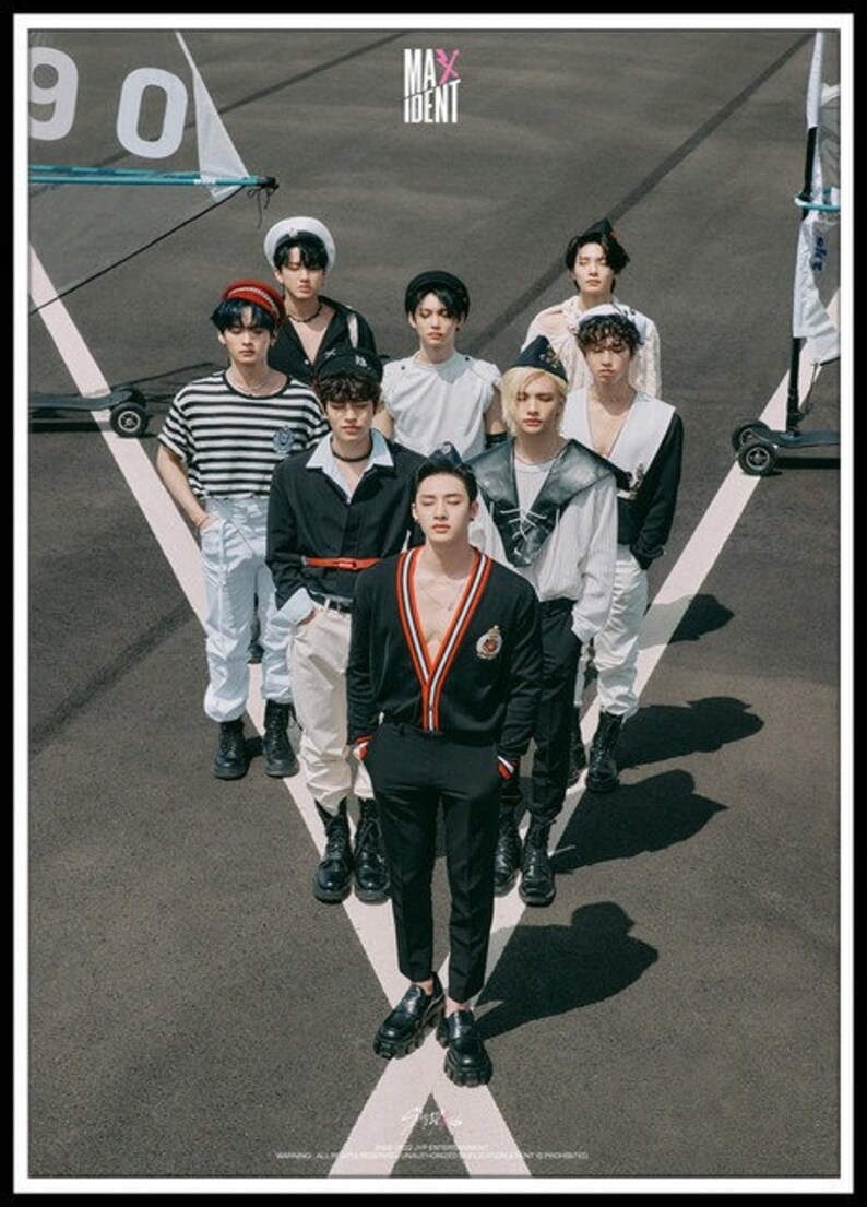 Kpop Stray Kids Posters Korean Boys Group Poster - Etsy