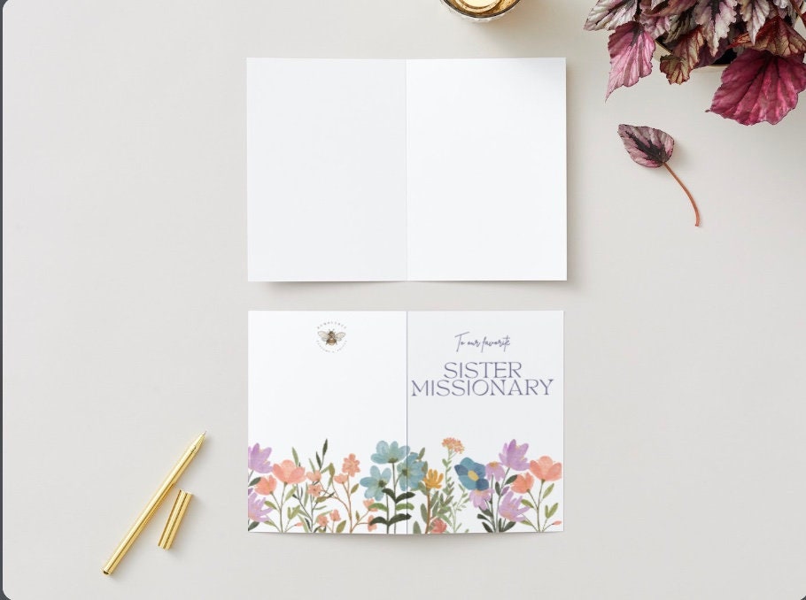 LDS Sister Missionary Farewell Card *FILE ONLY* - Etsy