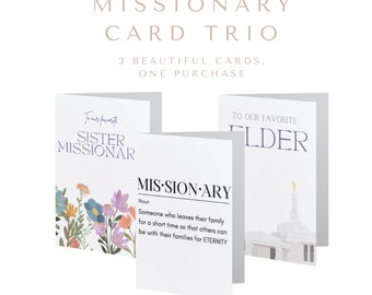 LDS Missionary Farewell Card FILE ONLY - Etsy