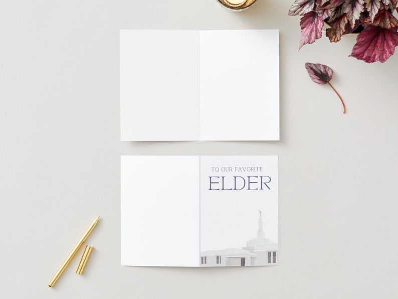 LDS Missionary Farewell Card for Elders *FILE ONLY* - Etsy