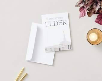 LDS Missionary Farewell Card FILE ONLY - Etsy