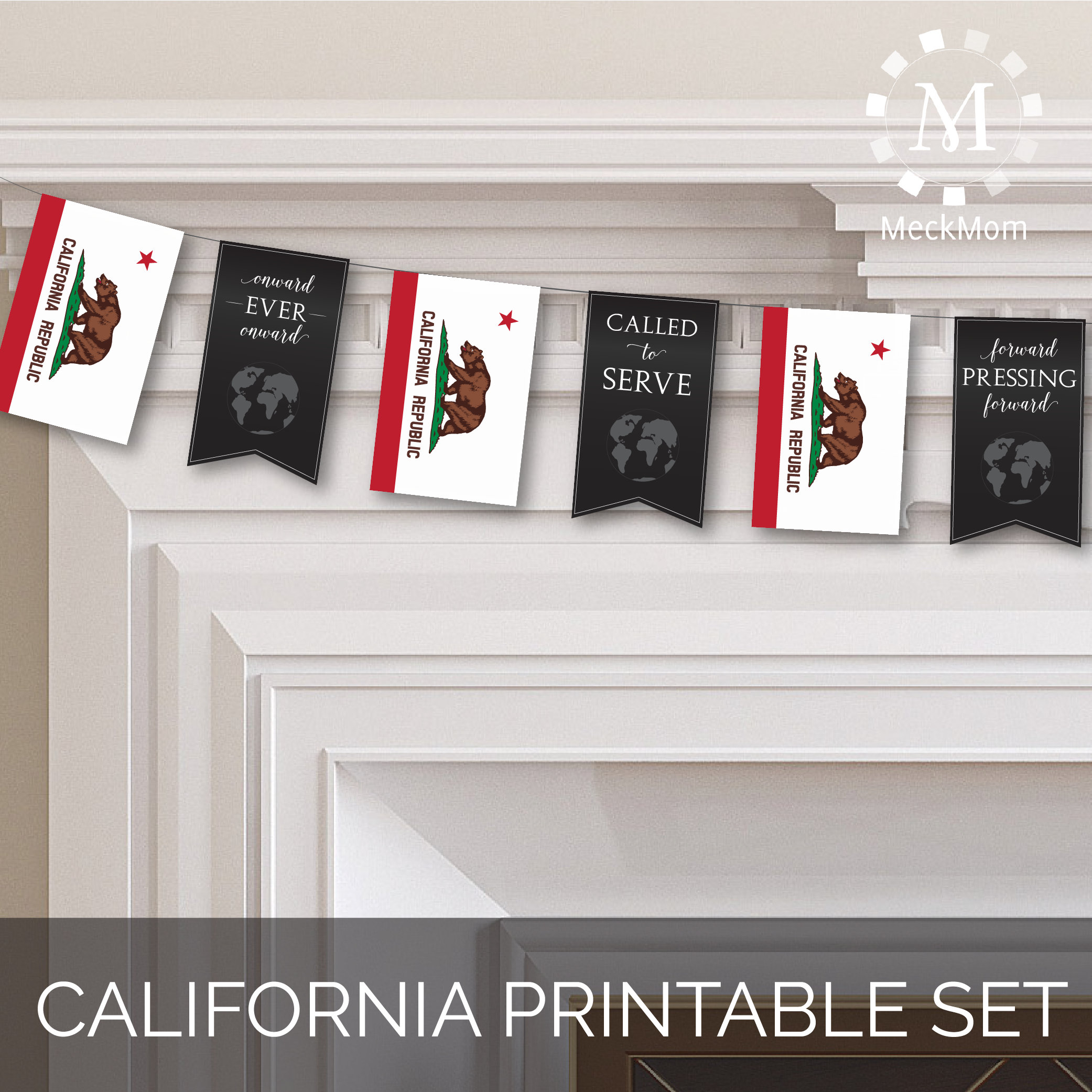 Missionary Decoration Set for Elders: U.S. Missions by State - Etsy