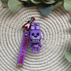 Five Nights at Freddys 3D Keychain, Chica Keychain, Freddy Keychain ...