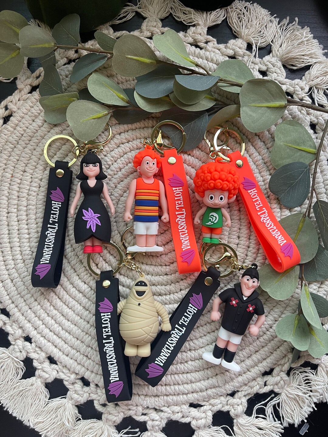 Hotel Transylvania 3D Keychain, Mavis Keychain, Spooky Cute Keychain ...