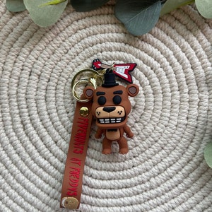 Five Nights at Freddys 3D Keychain, Chica Keychain, Freddy Keychain ...
