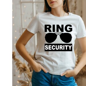 Ring Security Svg, Wedding Svg, Ring Bearer Svg, Sublimation Design ...
