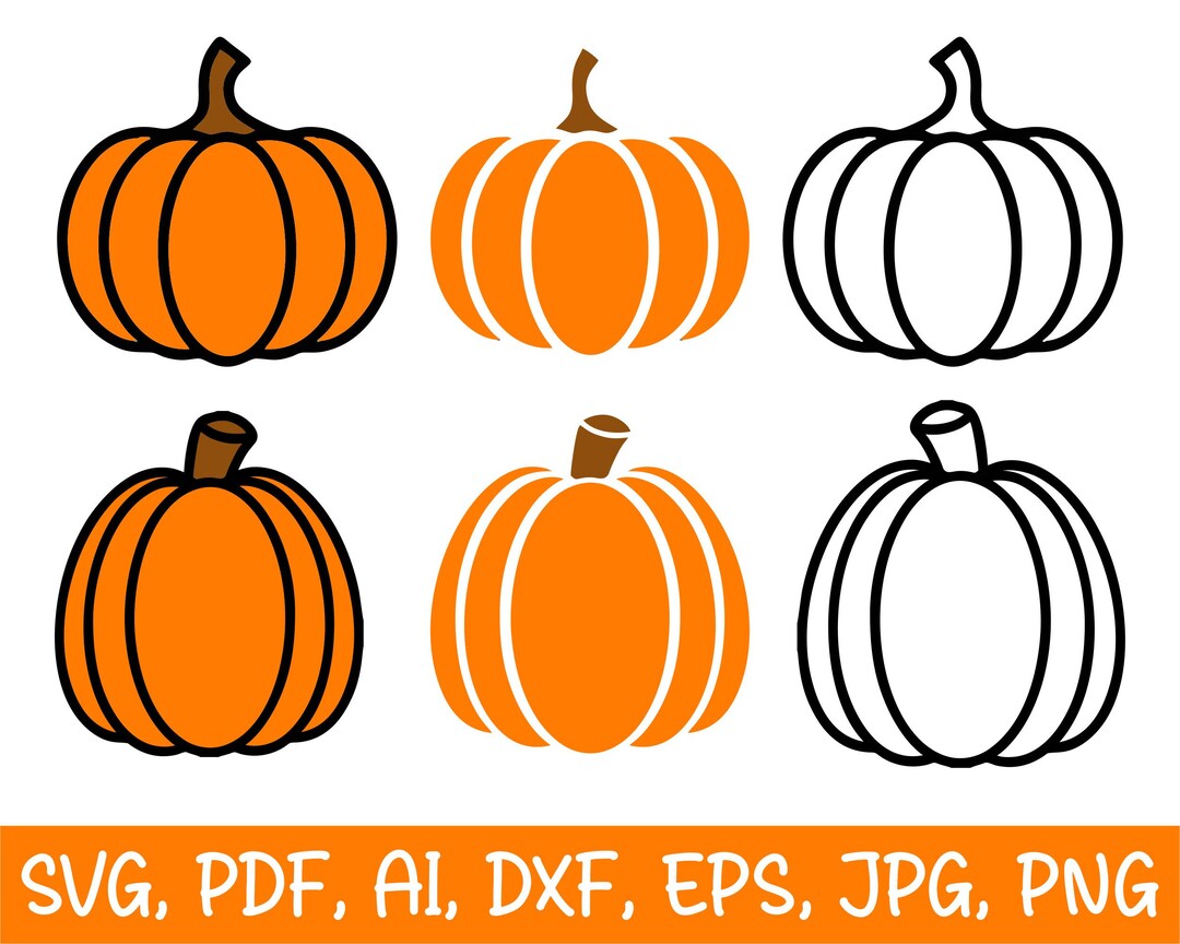 Pumpkin Svg, Pumpkin Bundle Svg, Halloween Svg, Spooky Season ...