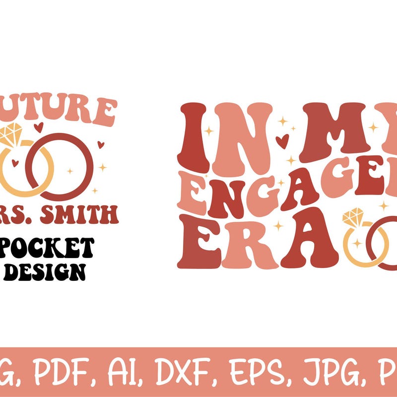 Svg Downloads Engaged Era - Etsy