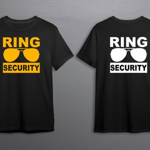 Ring Security Svg, Wedding Svg, Ring Bearer Svg, Sublimation Design ...