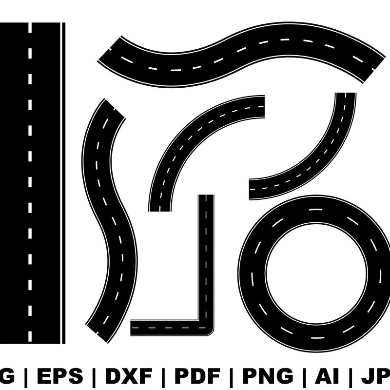 Asphalt Stencils - Etsy