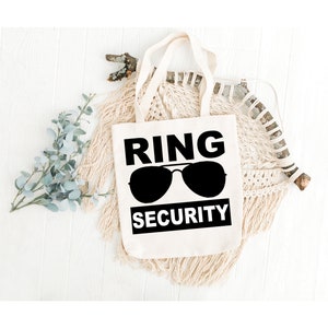 Ring Security Svg, Wedding Svg, Ring Bearer Svg, Sublimation Design ...