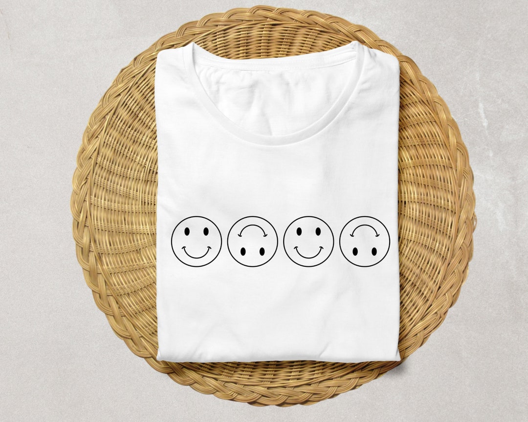Smiley Face Svg , Emoji Expression Svg, Layered Smiley Face Bundle ...