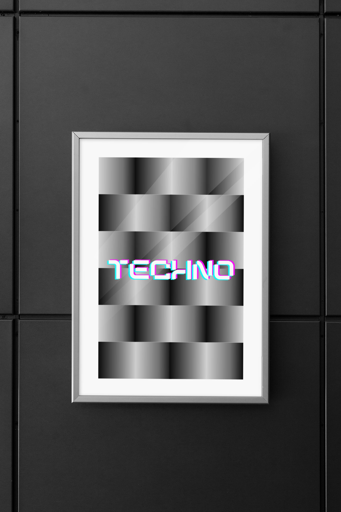Techno Printable Art Instant Download, Techno Poster, Music Digital ...