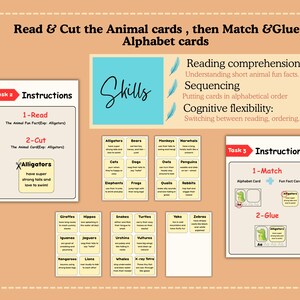 Animals Week : Colorful Printable Alphabet Adventures for Preschoolers ...
