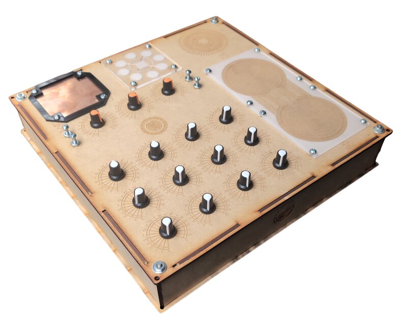 Radionic Machine, Wishing Box, 15 Dials, Dual Copier With 3 Electrical ...