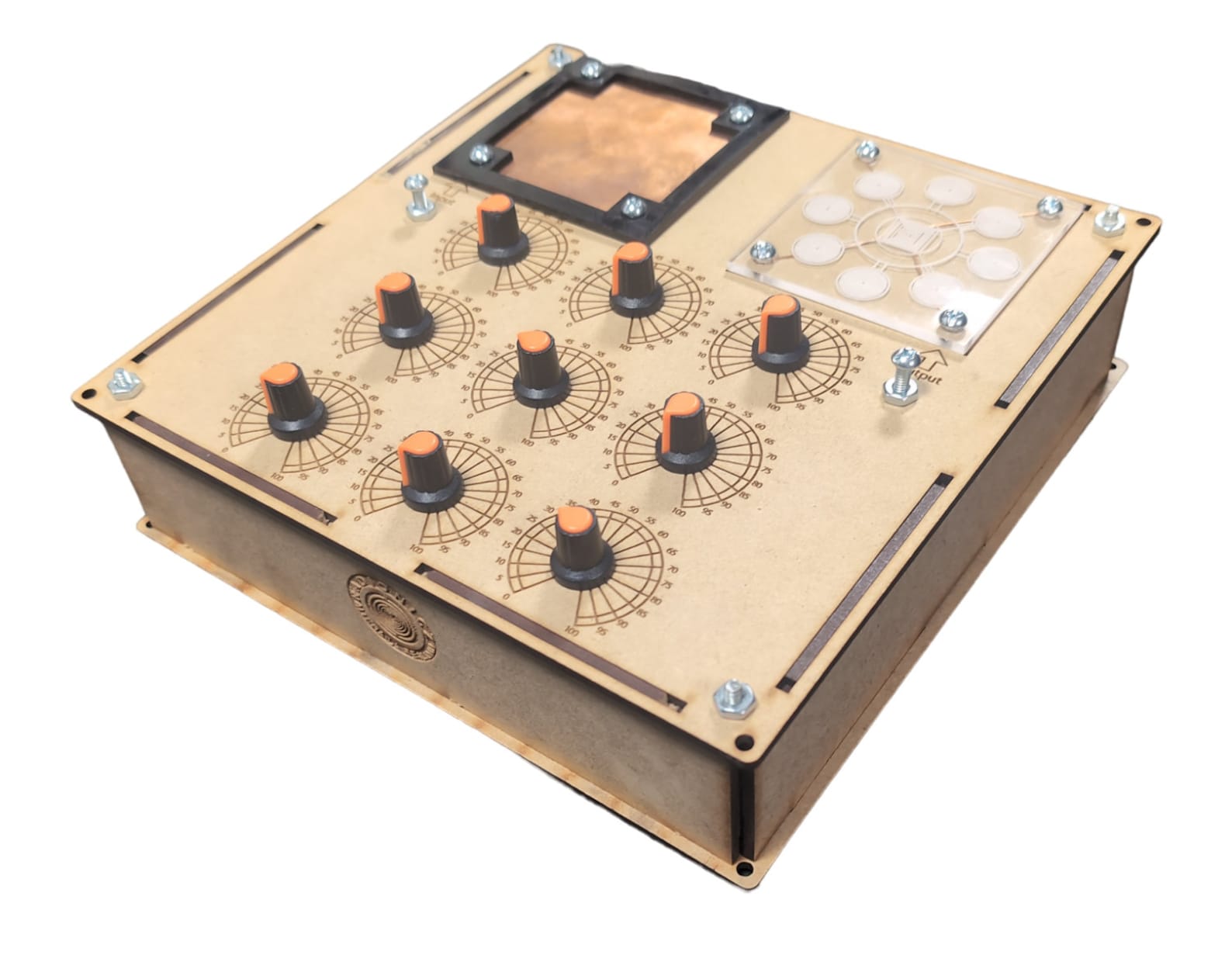 9-dial Radionic Machine: Handmade Wishing Box With Orgonite + Black ...