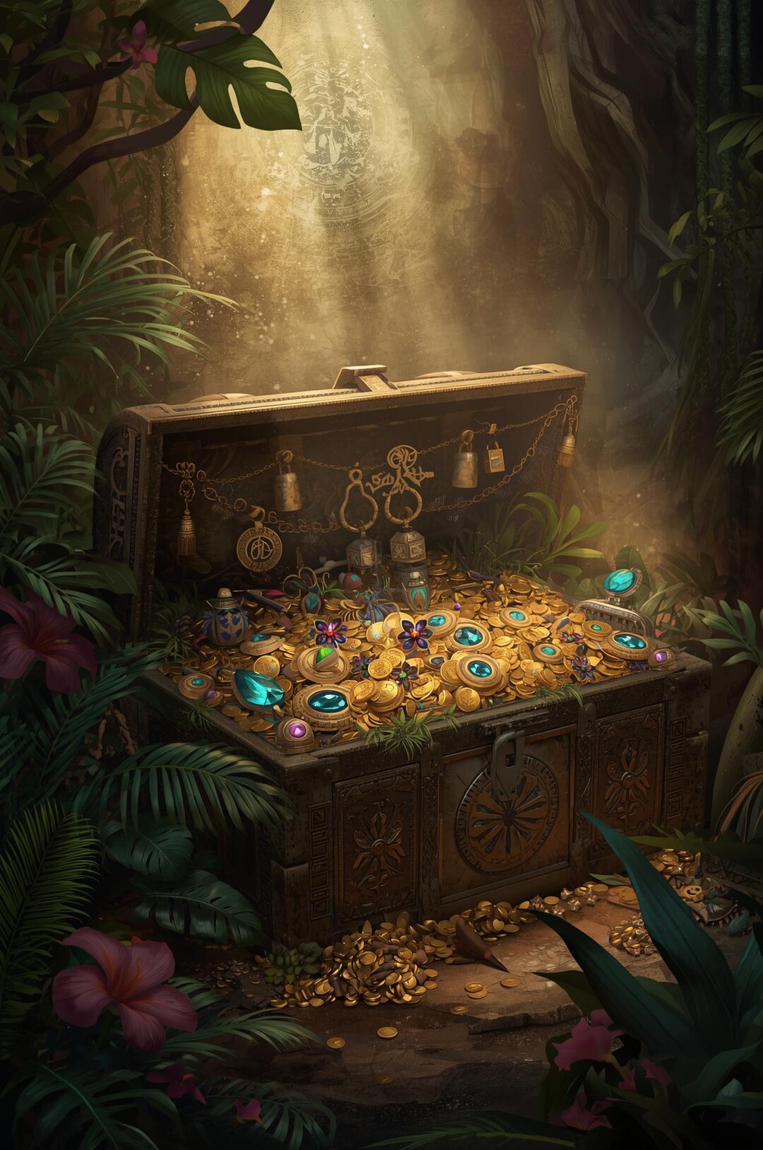 Hidden Treasure. Sigil + Radionic Card. - Etsy