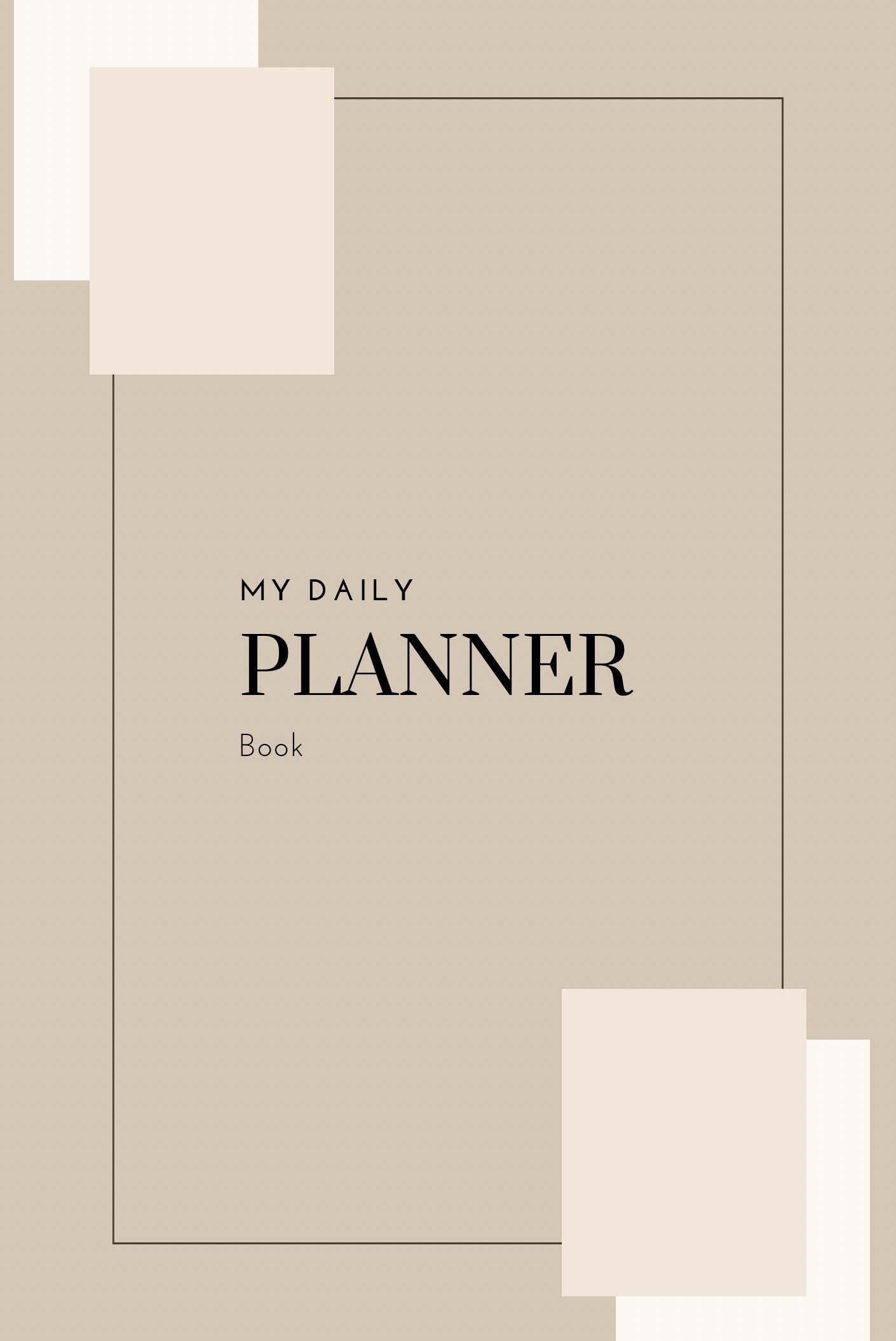 Aesthetic Digital Daily Planner - Etsy