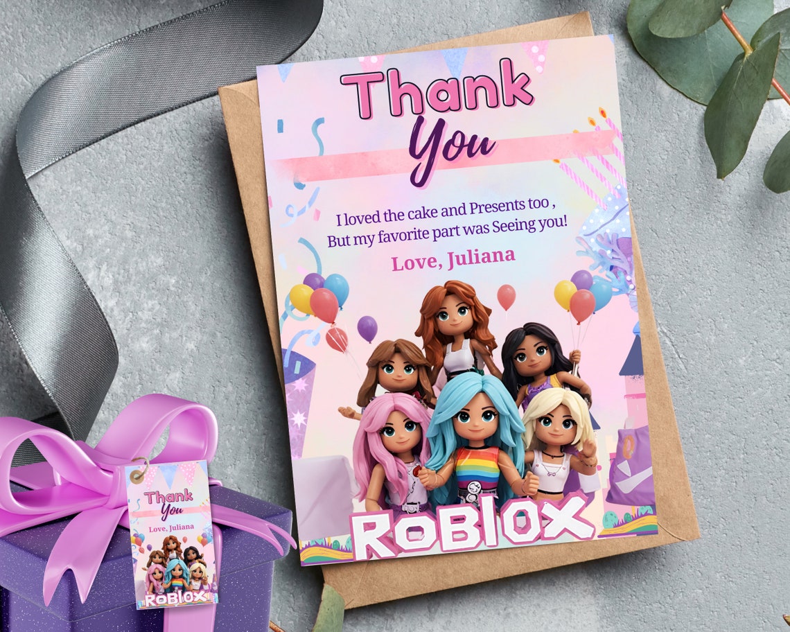 Roblox Party Sign for Girls Roblox Welcome Sign for Girls Colorful ...