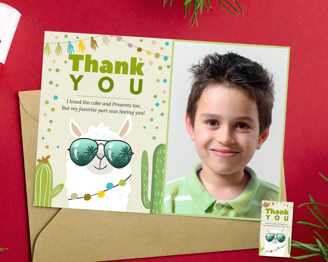 Llama Llama Thank You Photo Llama Llama Themed Thanks Picture Llama ...