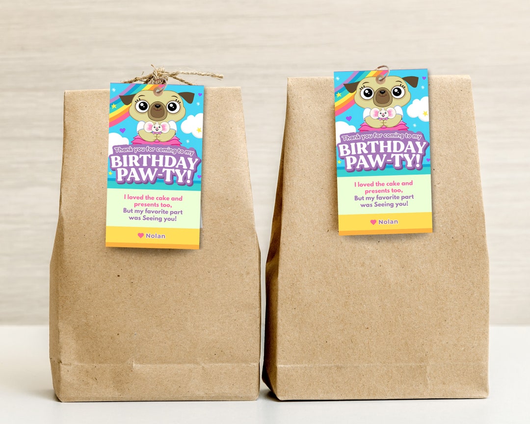 Chip and Potato Gift Tag Chip and Potato Thank You Tag Spud, Nico ...