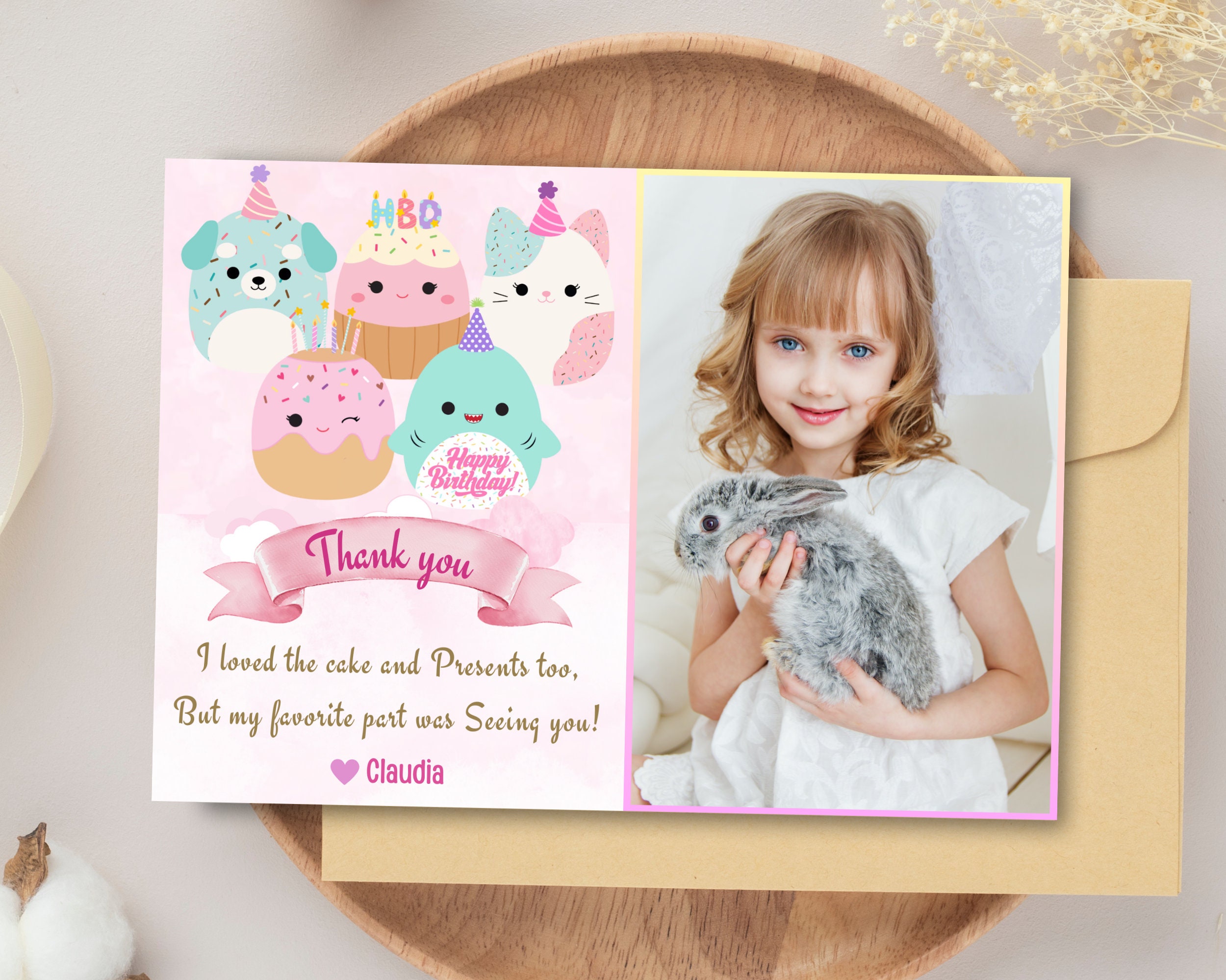 Squishmallows Thank You Bundle Squishmallow Themed Thank You Notes ...